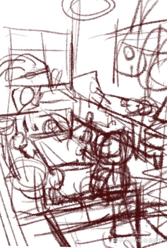 Krenz绘画教室【优秀作业心得】基础透视与结构-0098 - 知乎
