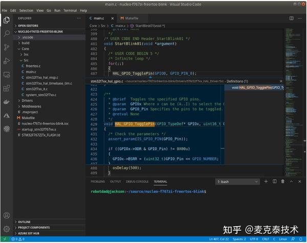 如何使用Visual Studio Code进行FreeRTOS开发 - 知乎