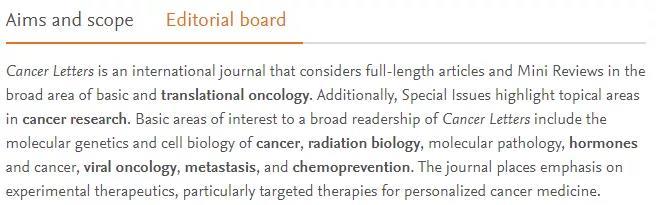 解刊 | 《Cancer Letters》 - 知乎
