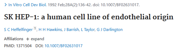 HepG2、SK-Hep-1:苏州鉴达细胞鉴定(Cell Line Authentication)预警系列14 - 知乎