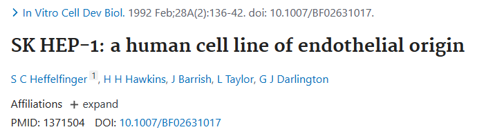 HepG2、SK-Hep-1:苏州鉴达细胞鉴定(Cell Line Authentication)预警系列14 - 知乎