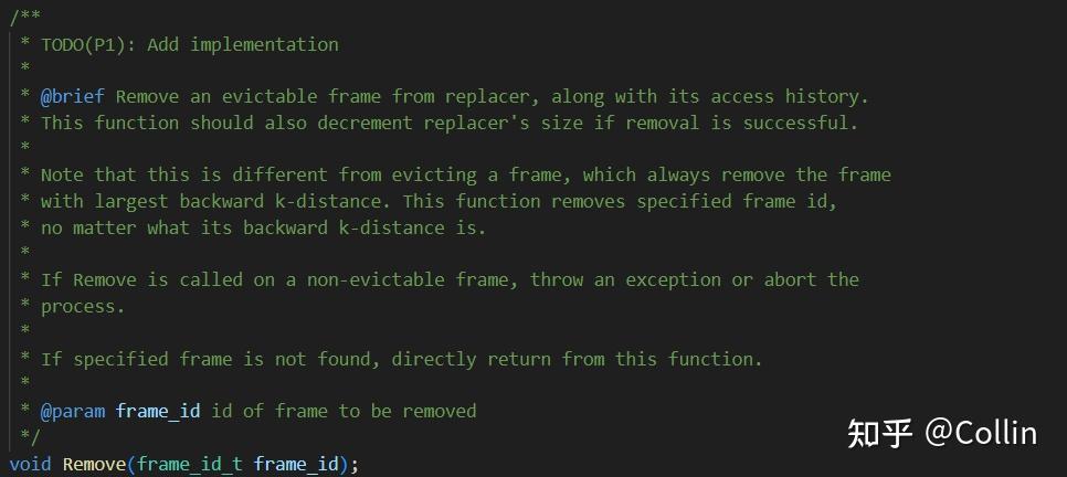CMU15-445 Fall 2023 PROJECT #1 - BUFFER POOL - 知乎