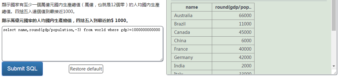 SQL ZOO 难点答案及解析 - 知乎