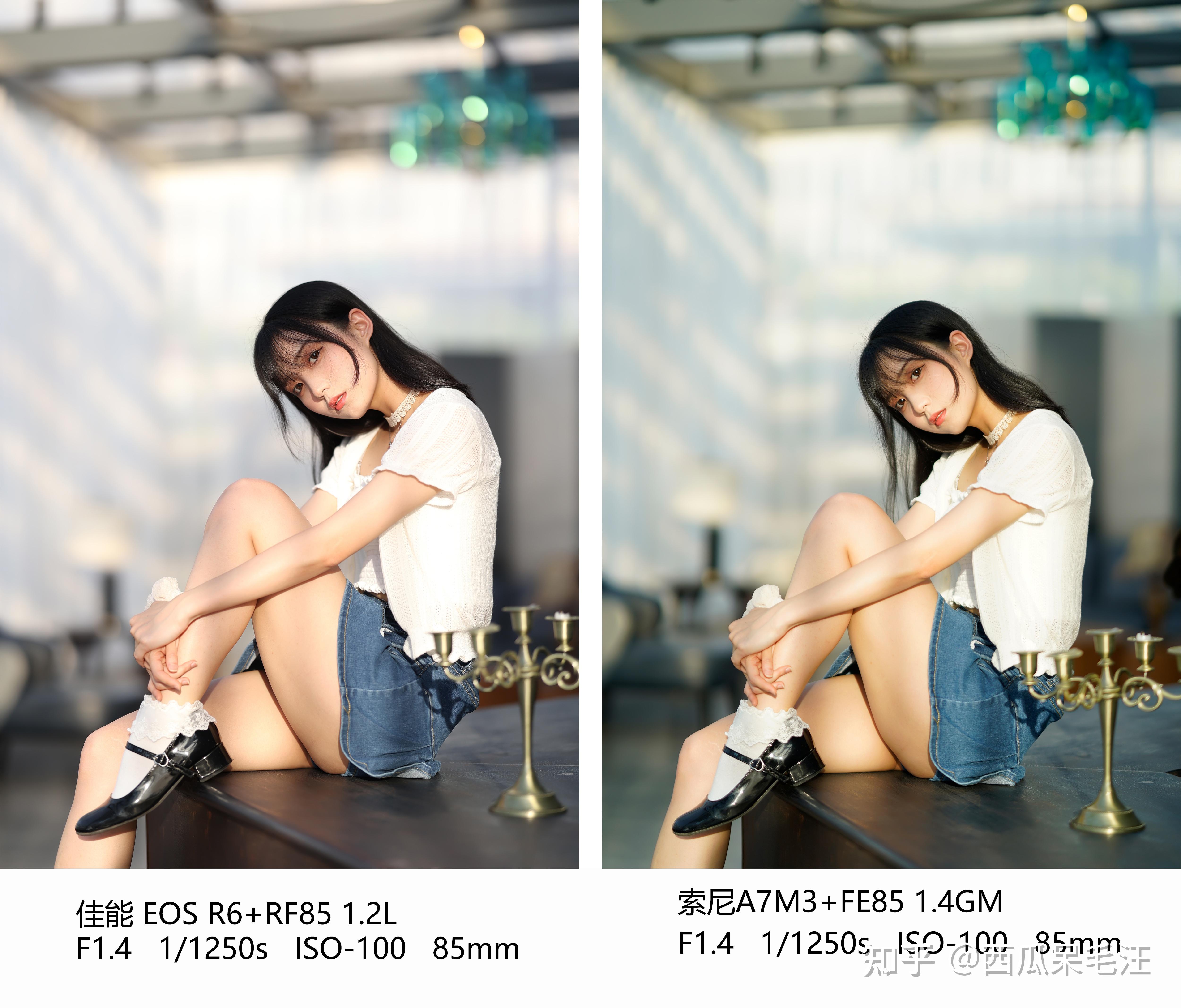 人像肤色差异这么大？佳能EOS R6 VS索尼A7M3人像评测 - 知乎