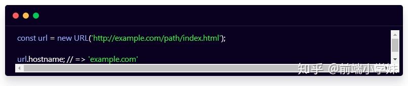 如何在JavaScript中解析URL：例如主机名，路径名，查询，哈希？ - 知乎