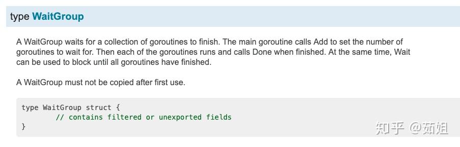 GO语言基础进阶教程：sync包——WaitGroup - 知乎