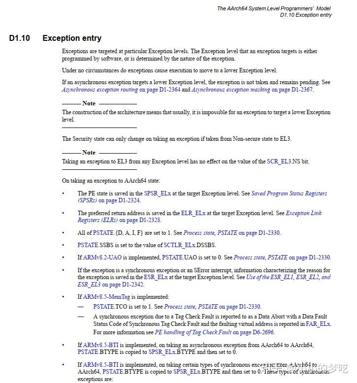 013 - ARM64的异常处理(Exception)机制 - 知乎