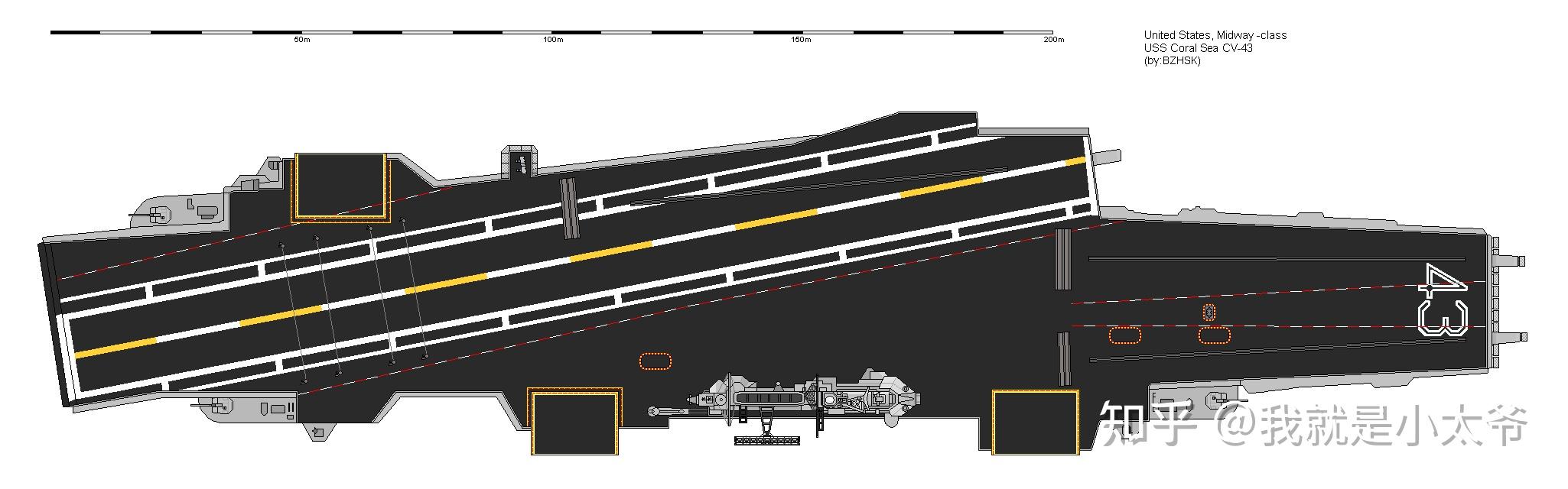 最好看的改装航母——中途岛级CV-43珊瑚海shipbucket版 - 知乎