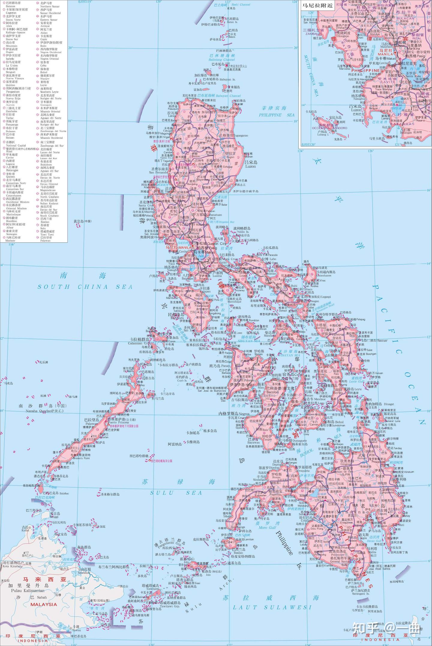 高清地图｜世界各国/地区超高清地图分享 - 知乎