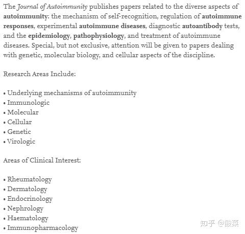 解刊 | 《Journal of Autoimmunity》 - 知乎