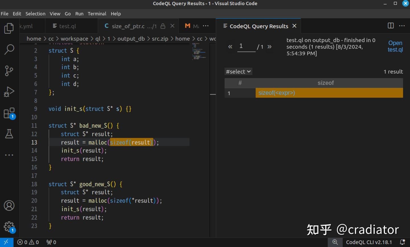 [CodeQL] 1. 初探CodeQL：静态分析神器 - 知乎