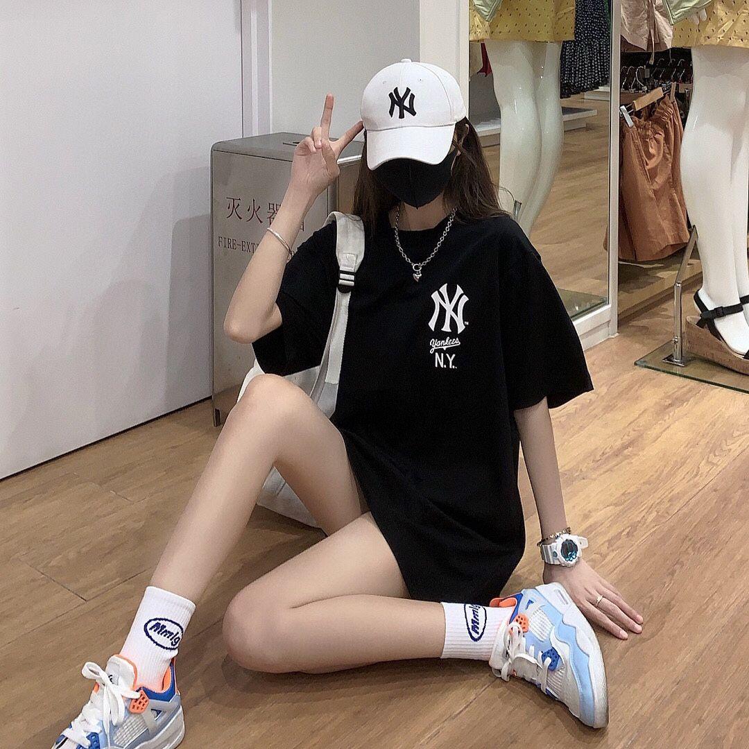 MLB-NY『纽约洋基队』22ss 夏季新款勋章情侣款百搭棒球短袖T恤 - 知乎