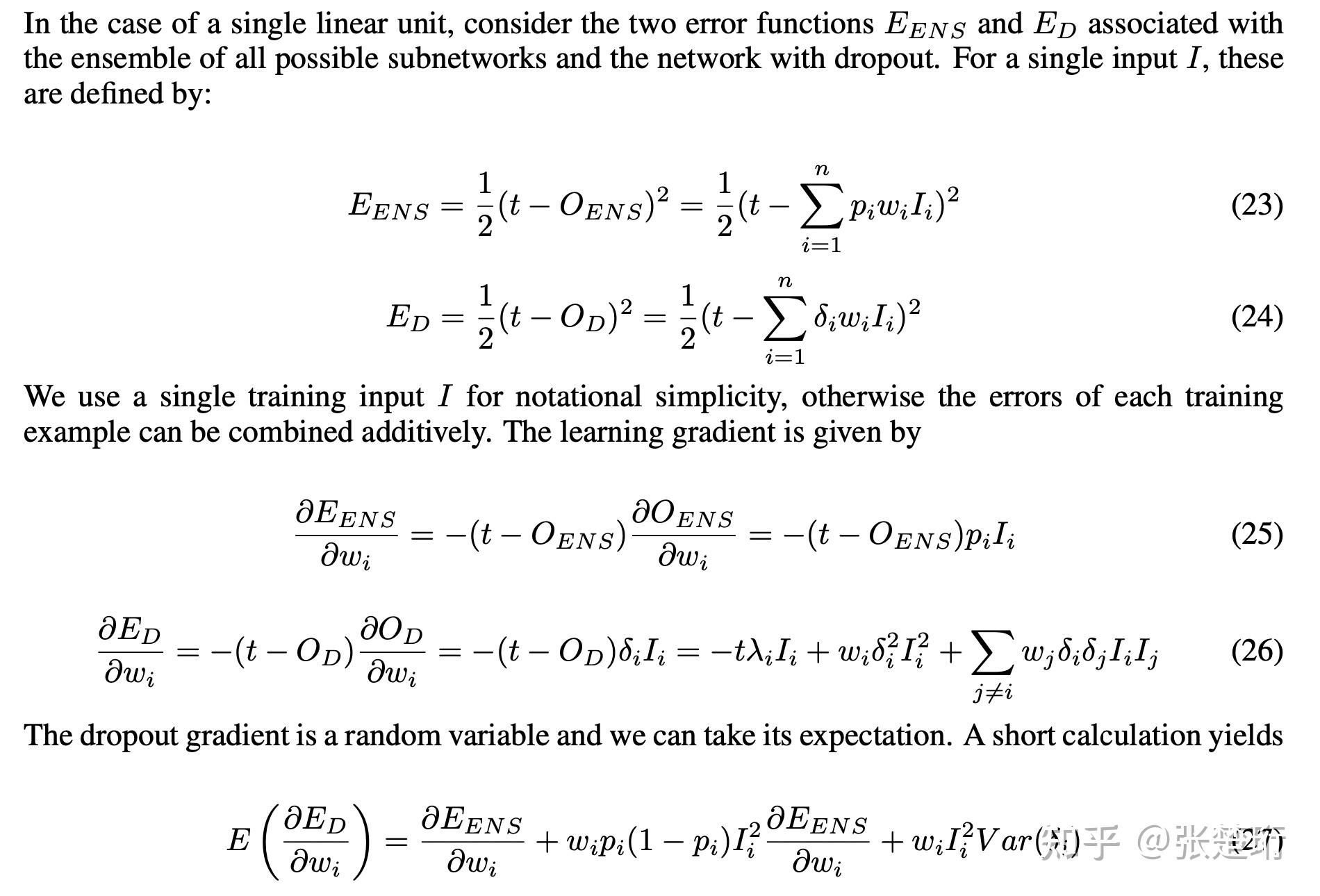【深度学习 206】Dropout - 知乎
