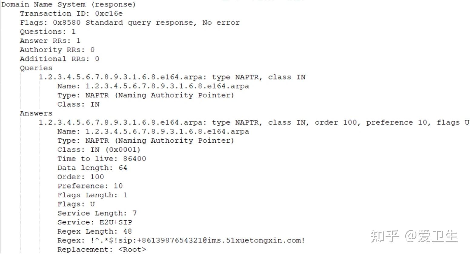 VoLTE网络eNUM查询原理（VoNR适用） - 知乎