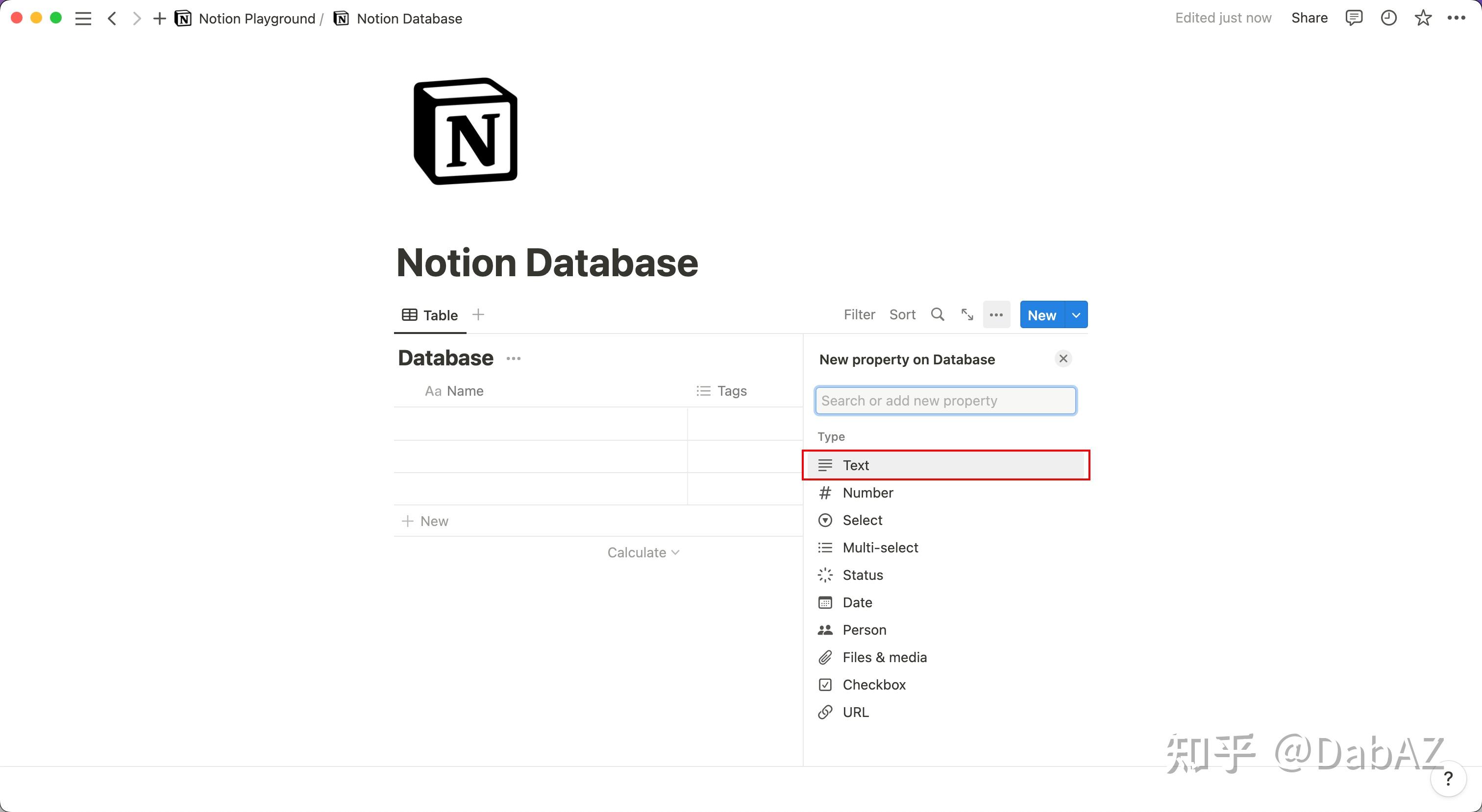 Notion Database（数据库）简明教程（第一部分） - 知乎
