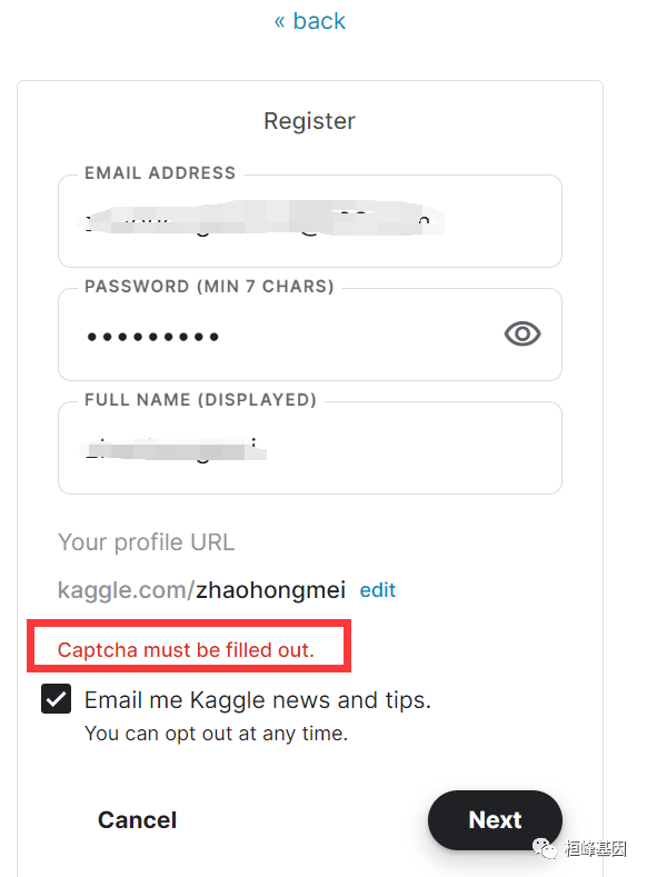 DataBase 1. kaggle 发现无法显示验证码进行人机交互怎么办？ - 知乎