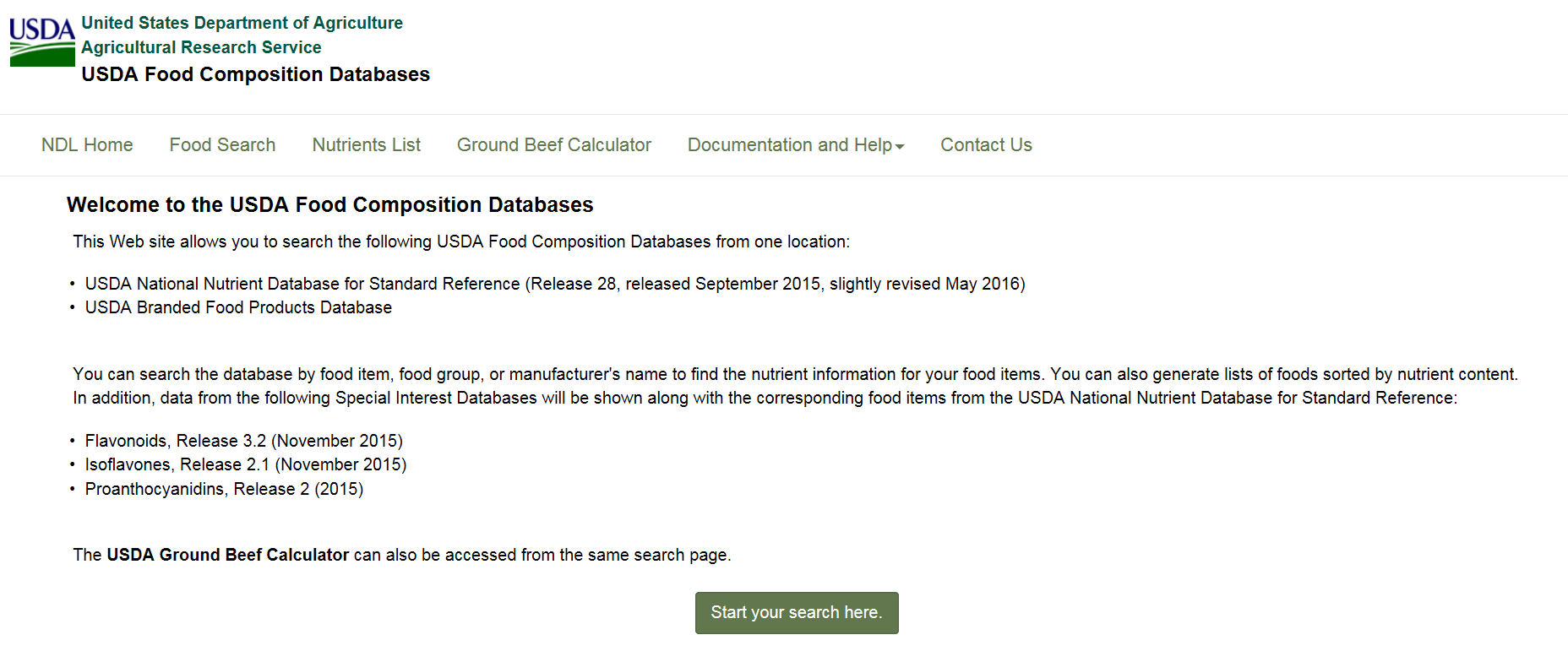 如何快速的在USDA Food Database查询所要的营养信息。 - 知乎