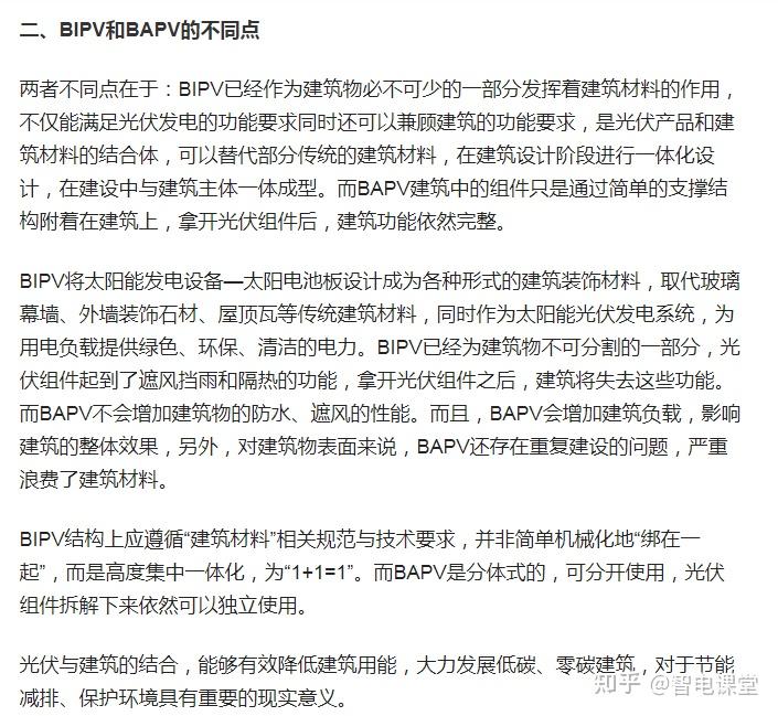 分布式光伏中BIPV与BAPV的定义与区别 - 知乎