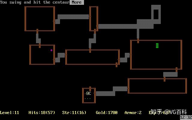 【电脑RPG游戏史】1980年：Rogue——定义了”Rouge-Like“的先祖 - 知乎