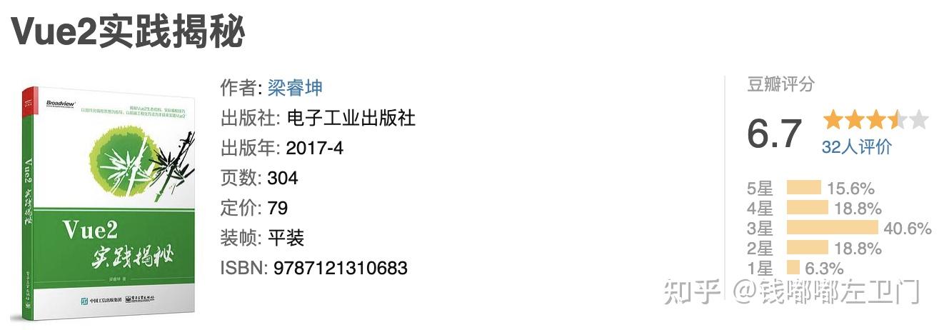 10本前端框架 VUE 学习书籍推荐 - 知乎