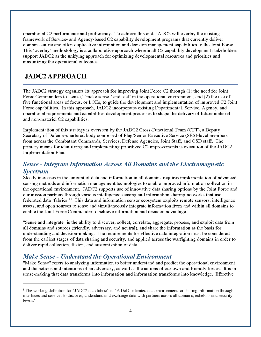 美国「联合全域指挥与控制 (JADC2)」战略发展最新总结报告，12页pdf - 知乎