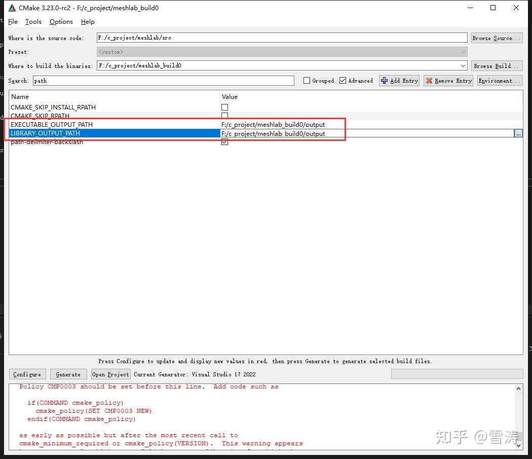 MeshLab cmake windows 编译 msvc qt5.12.2 - 知乎