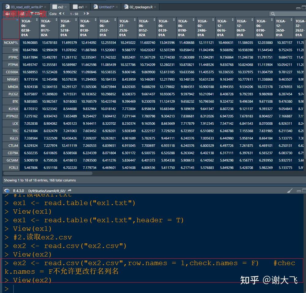 R语言中读取文件 - 知乎