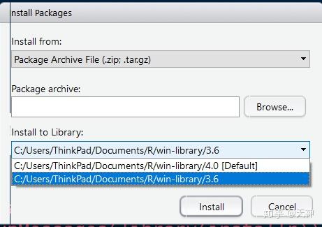 Rstudio 如何更改install.package安装包目录 - 知乎