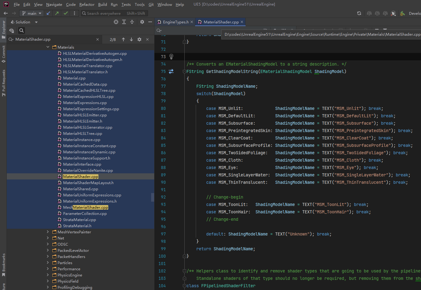 UE5.1 Add Custom ShadingModel - 知乎