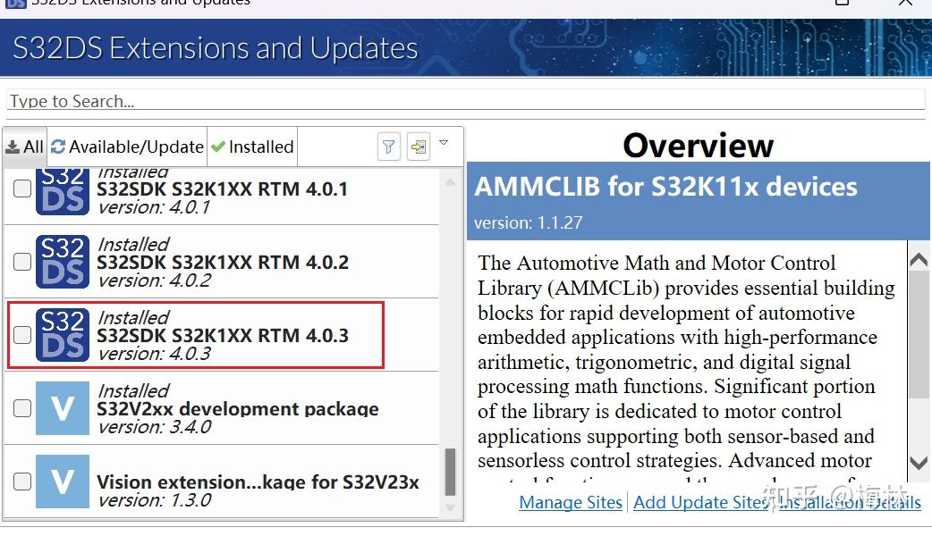 S32DS3.4装不上S32K1XX RTM 4.03 - 知乎