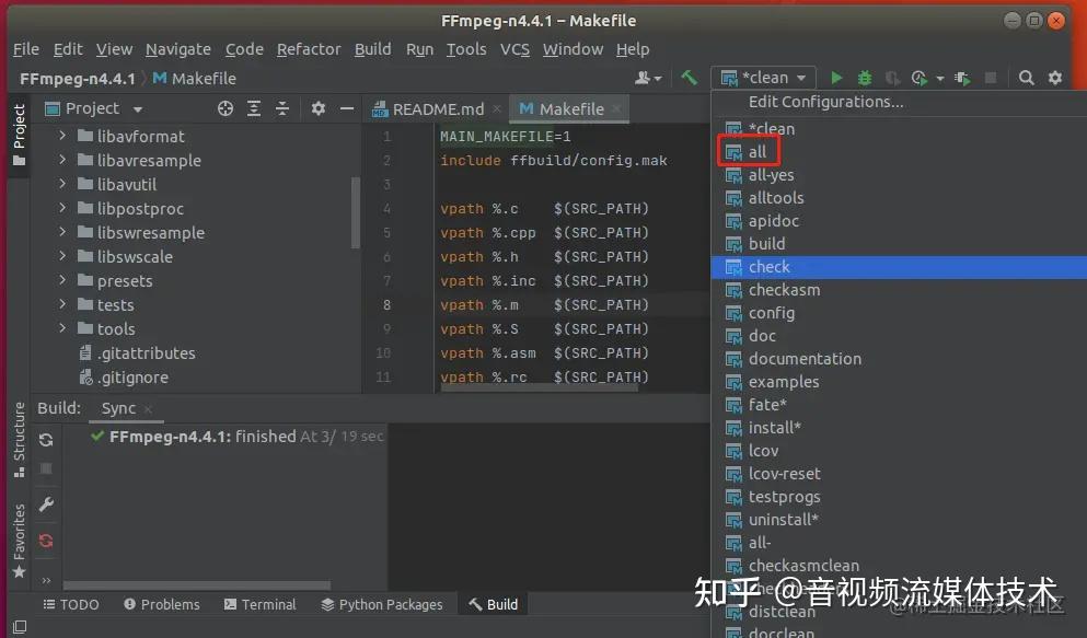 FFmpeg，Fplay，clion调试环境搭建 - 知乎