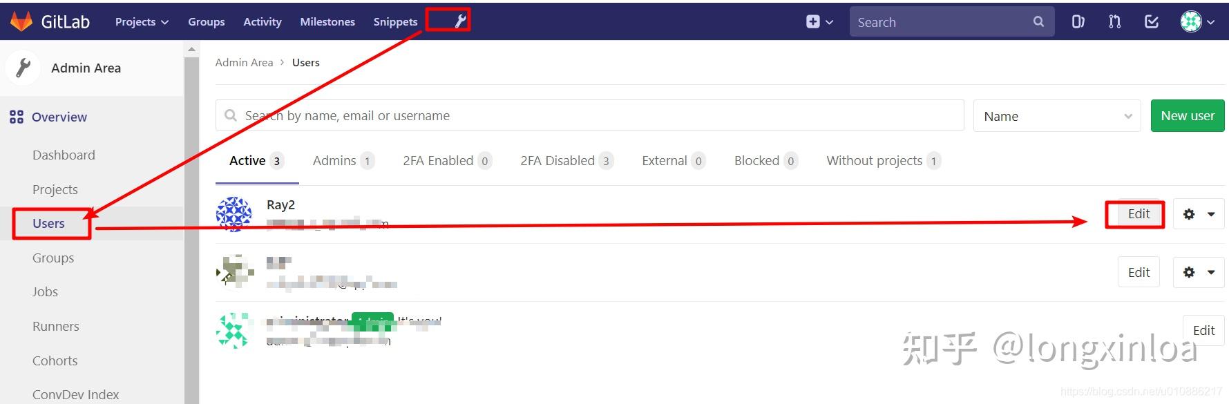Gitlab添加新用户 - 知乎