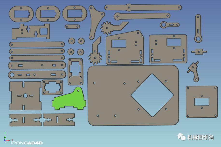 【机器人】MeArm V0_41机械臂DIY结构模型3D图纸 STP x_t格式 - 知乎