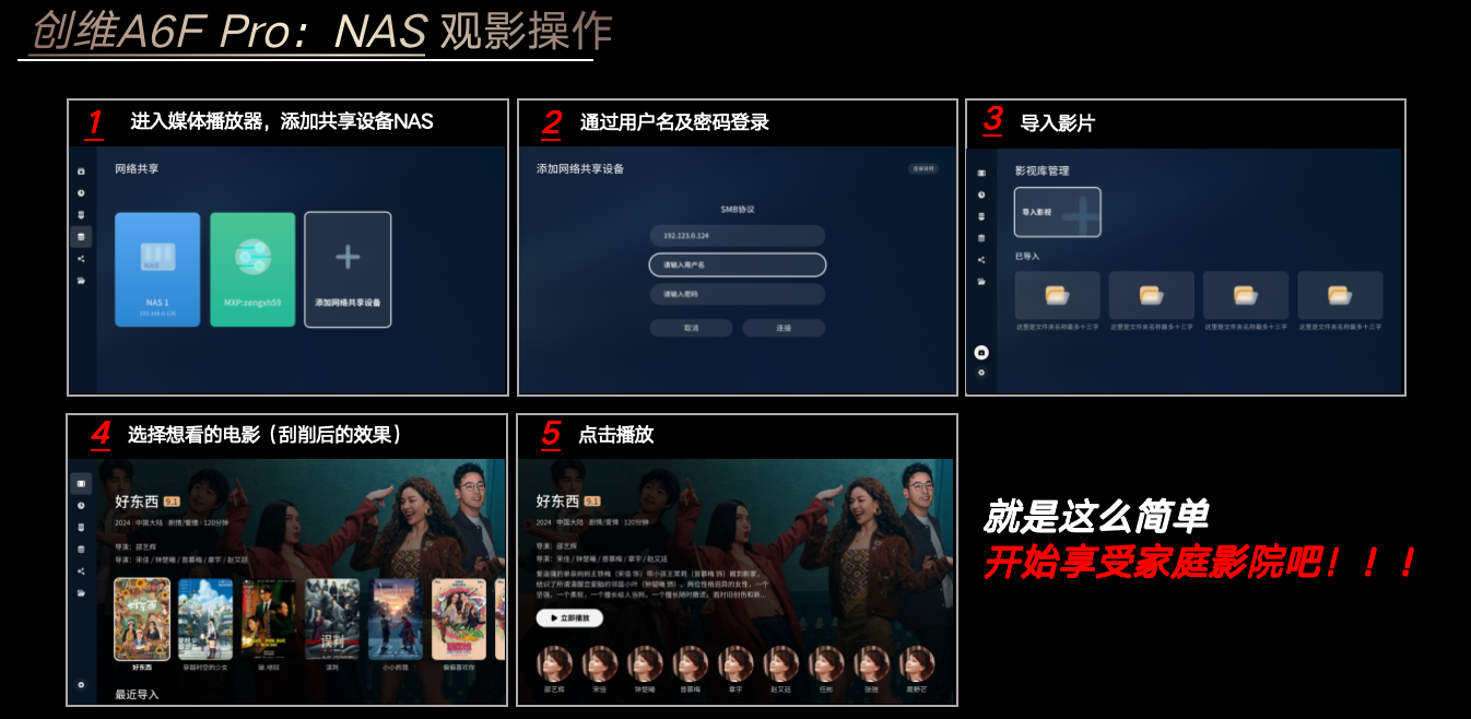 万元电视也能音画双绝——为影音发烧友而生的创维 A6F Pro 搭配 NAS 打造沉浸式家庭影院 - 知乎