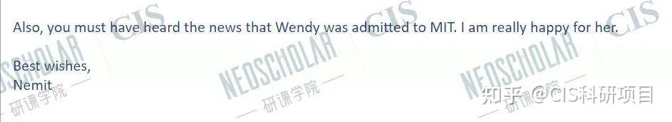 学员有感|MIT本科offer来了!王炸录取只因有MIT教授推荐信为我背书! - 知乎