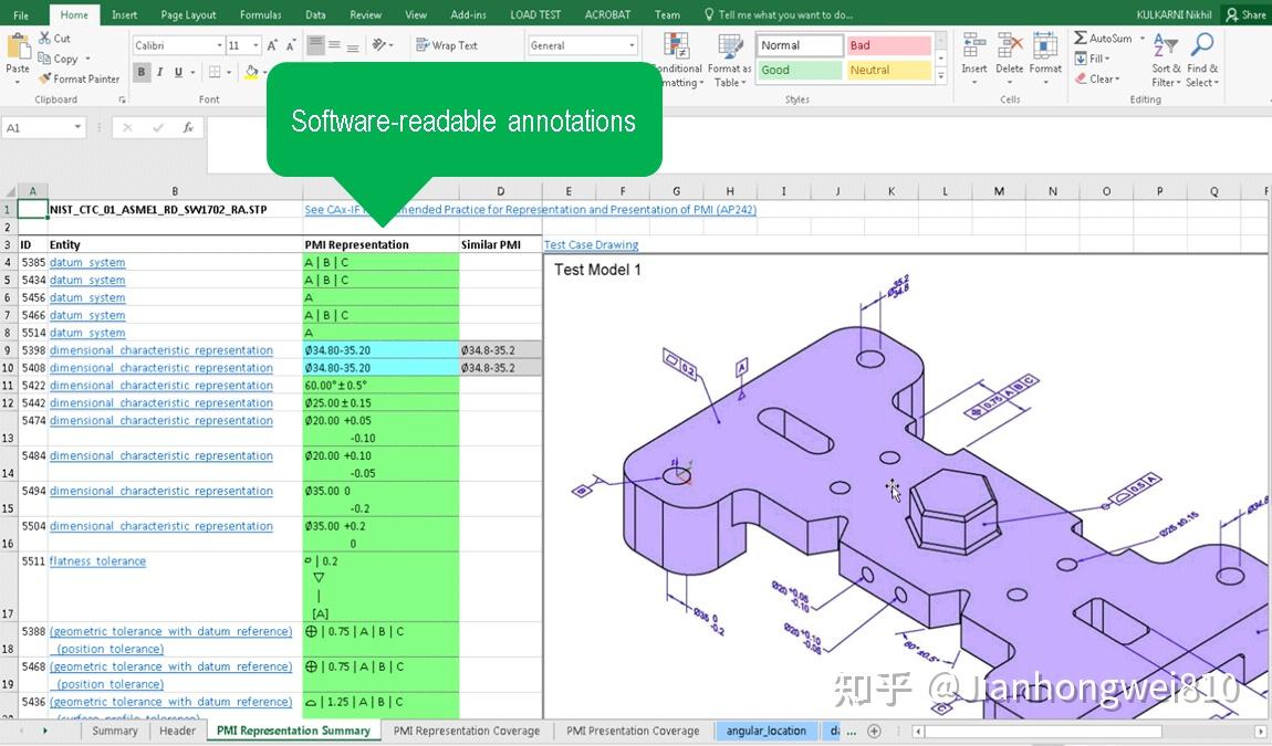 ISO 10303 AP 242 (中性格式STEP 242)：可以显示标注PMI （MBD） - 知乎