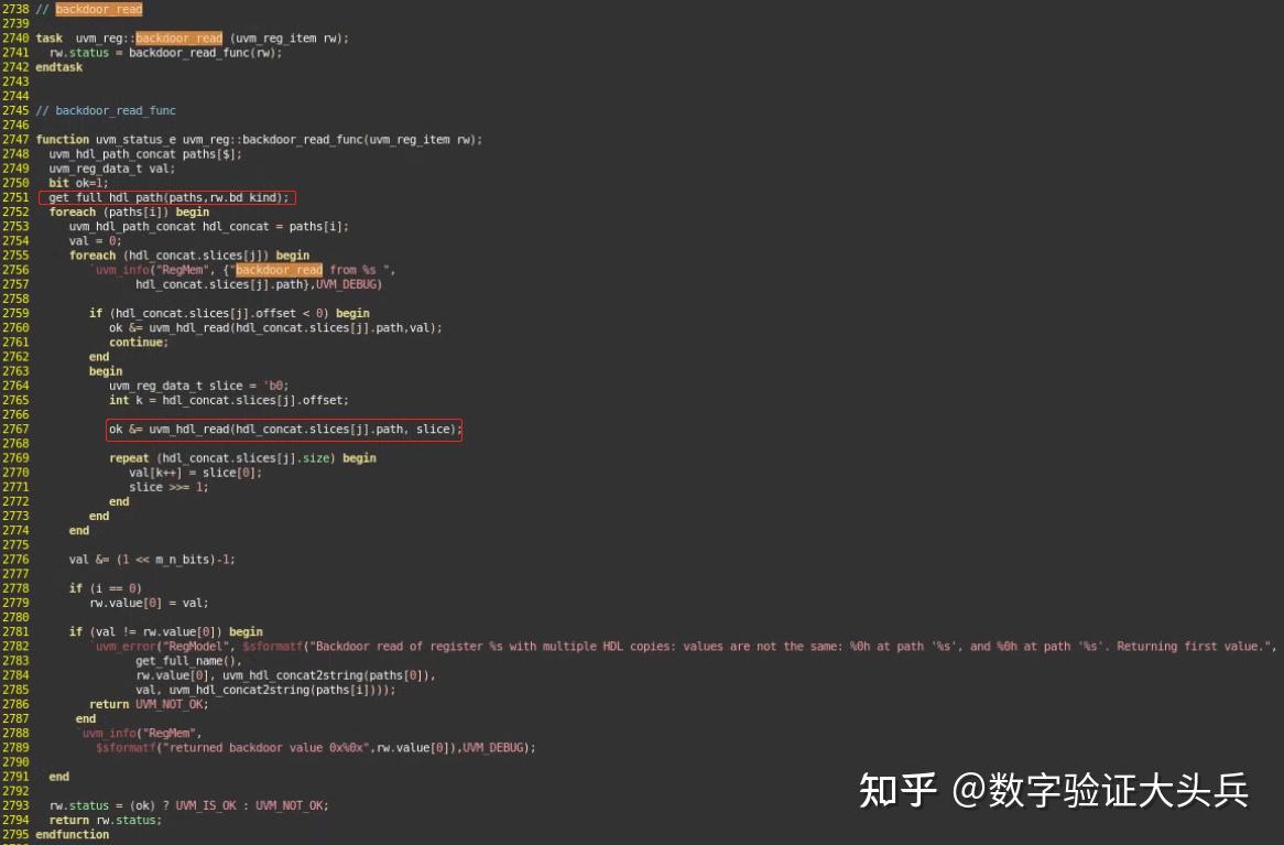 [UVM源代码研究] 聊聊寄存器模型的后门访问 - 知乎
