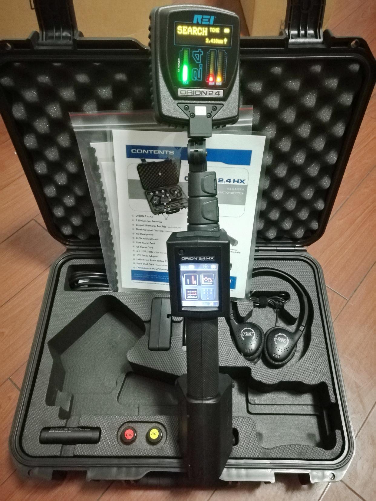 江苏瑞义REI ORION 2.4HX非线性节点探测器操作指南 - 知乎