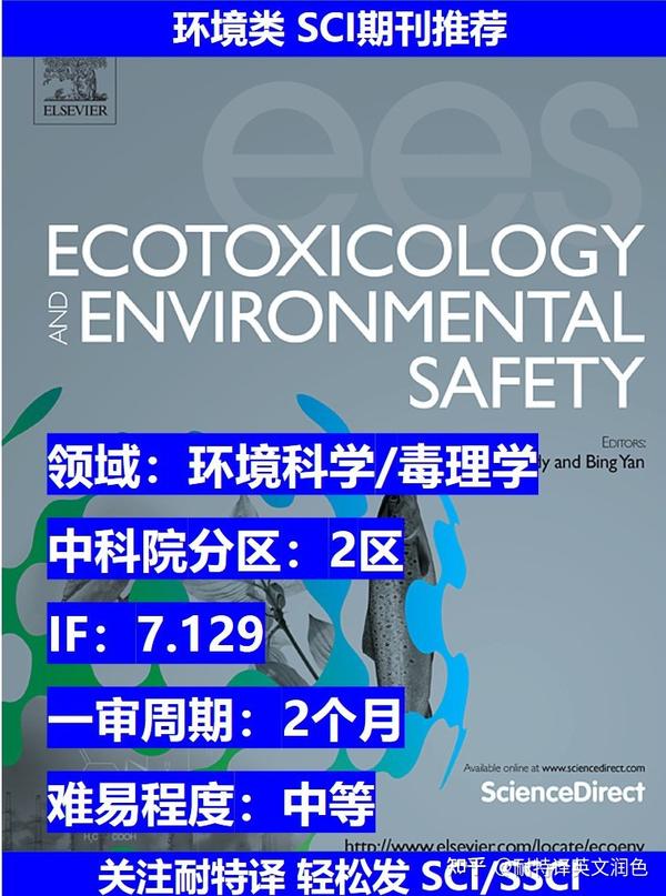容易发表的2区环境类SCI顶刊 - 知乎