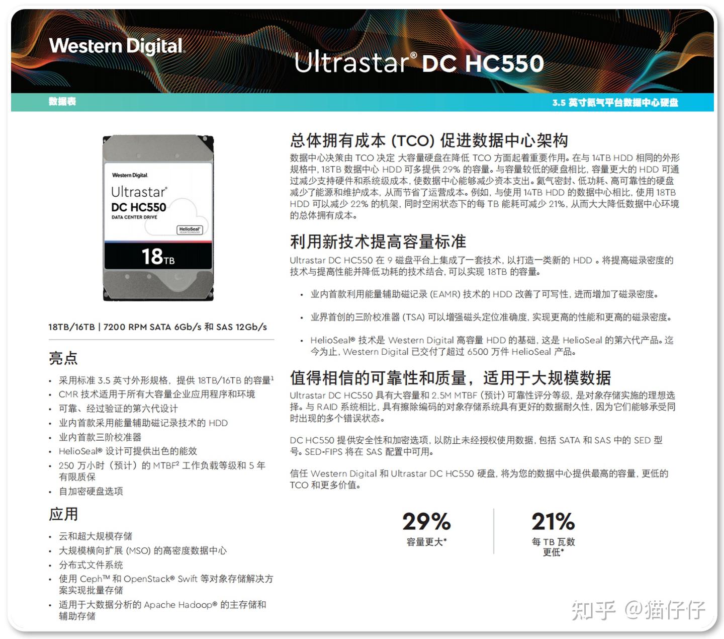 618上新踩点上市，西数HC550的小改款，附型号清单 - 知乎