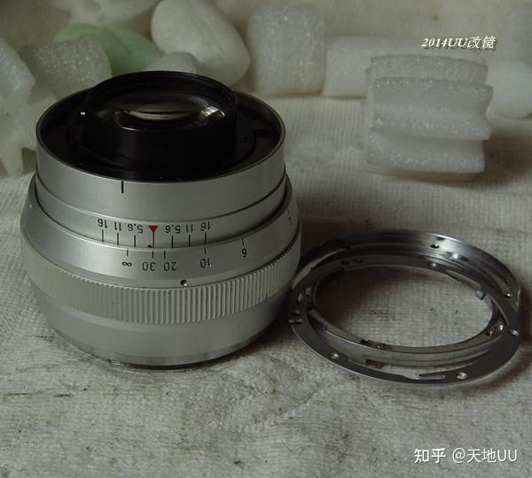 127.Contarex 55/1.4白银改尼康 - 知乎