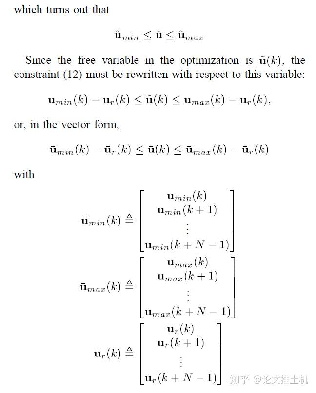 Model Predictive Control of a Mobile Robot Using Linearization - 知乎