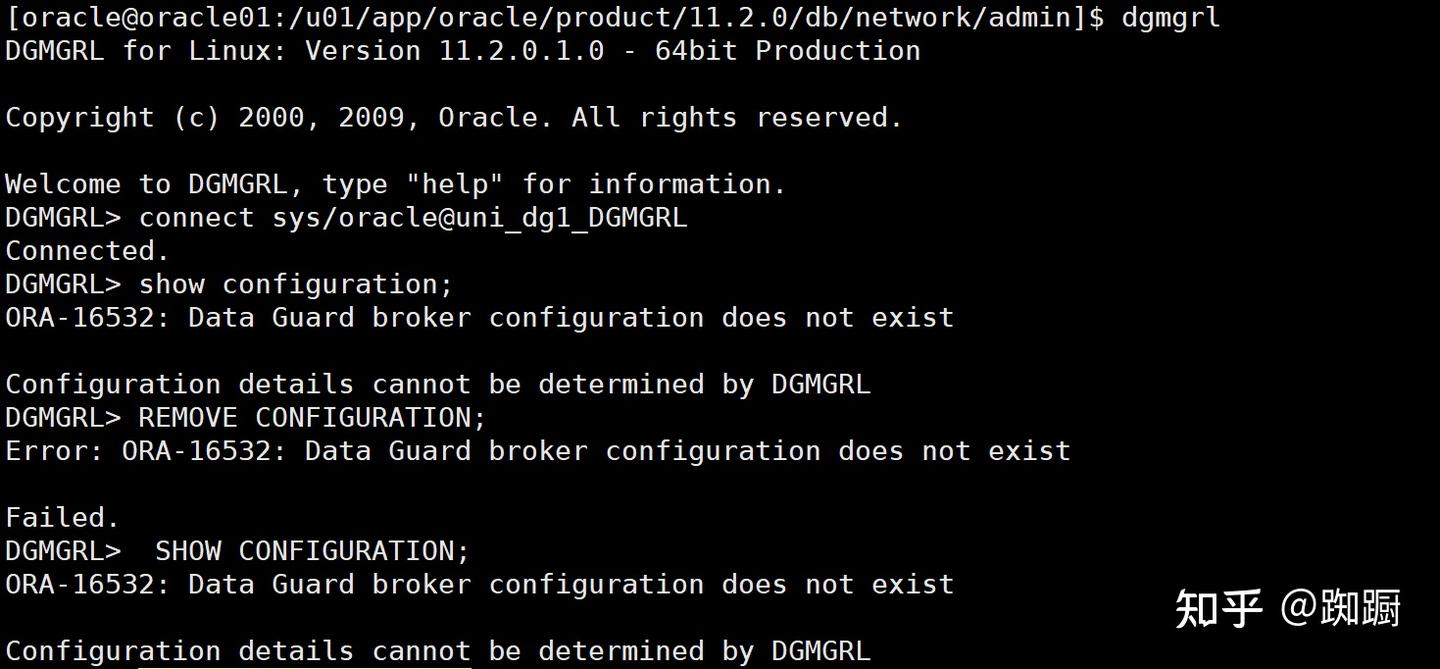 Oracle 11g DataGuard 搭建教程 - 知乎