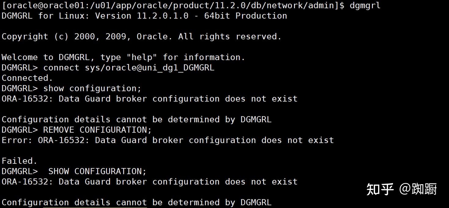 Oracle 11g DataGuard 搭建教程 - 知乎