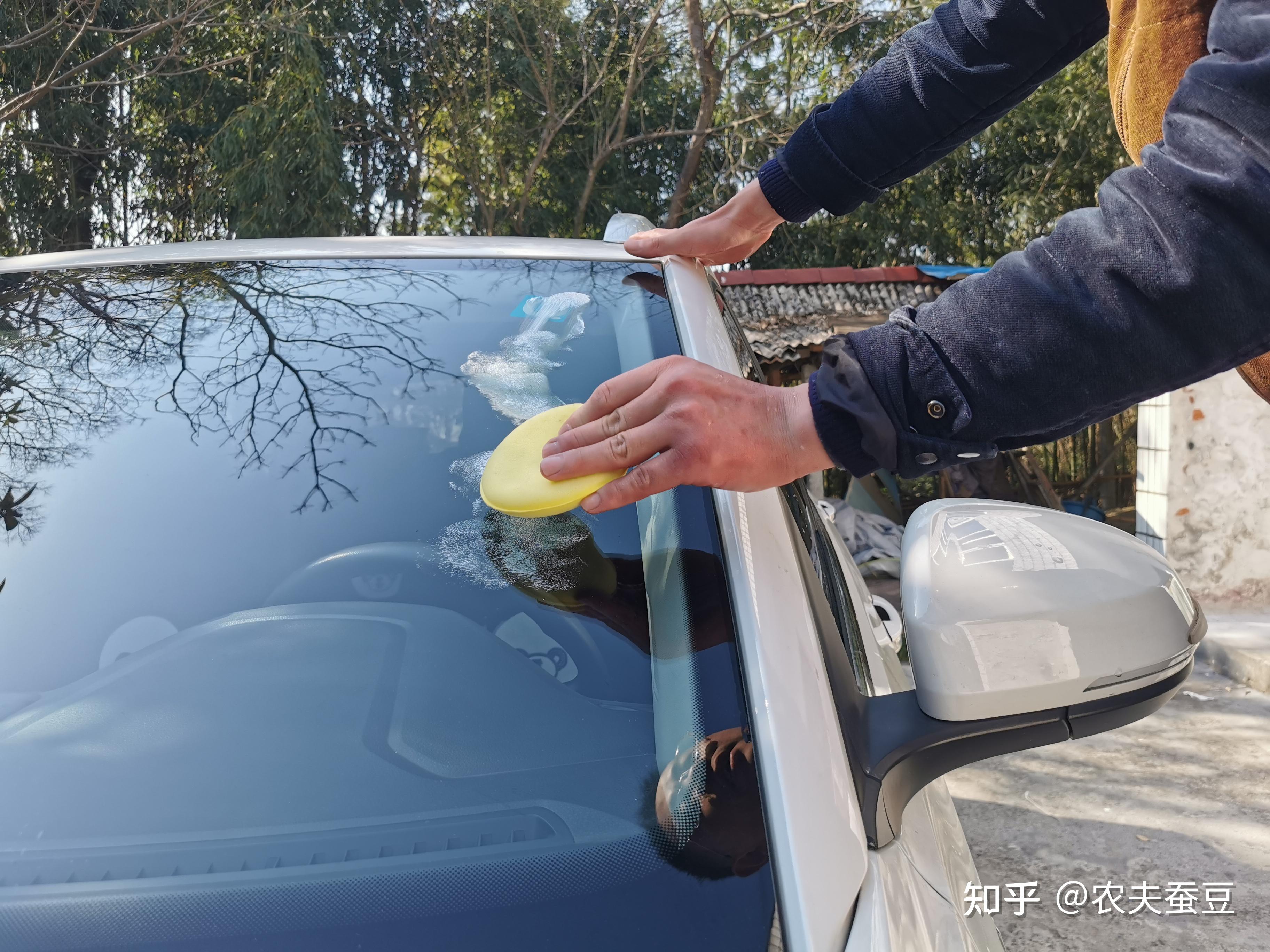 去除前档玻璃油膜的一个好技巧 知乎