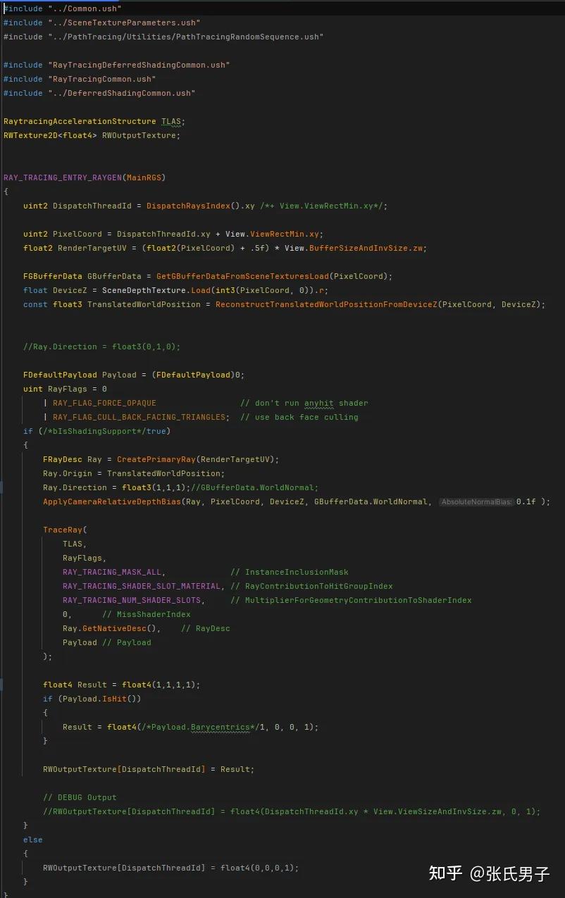 UE5 Ray Tracing Basic Shader（一） - 知乎