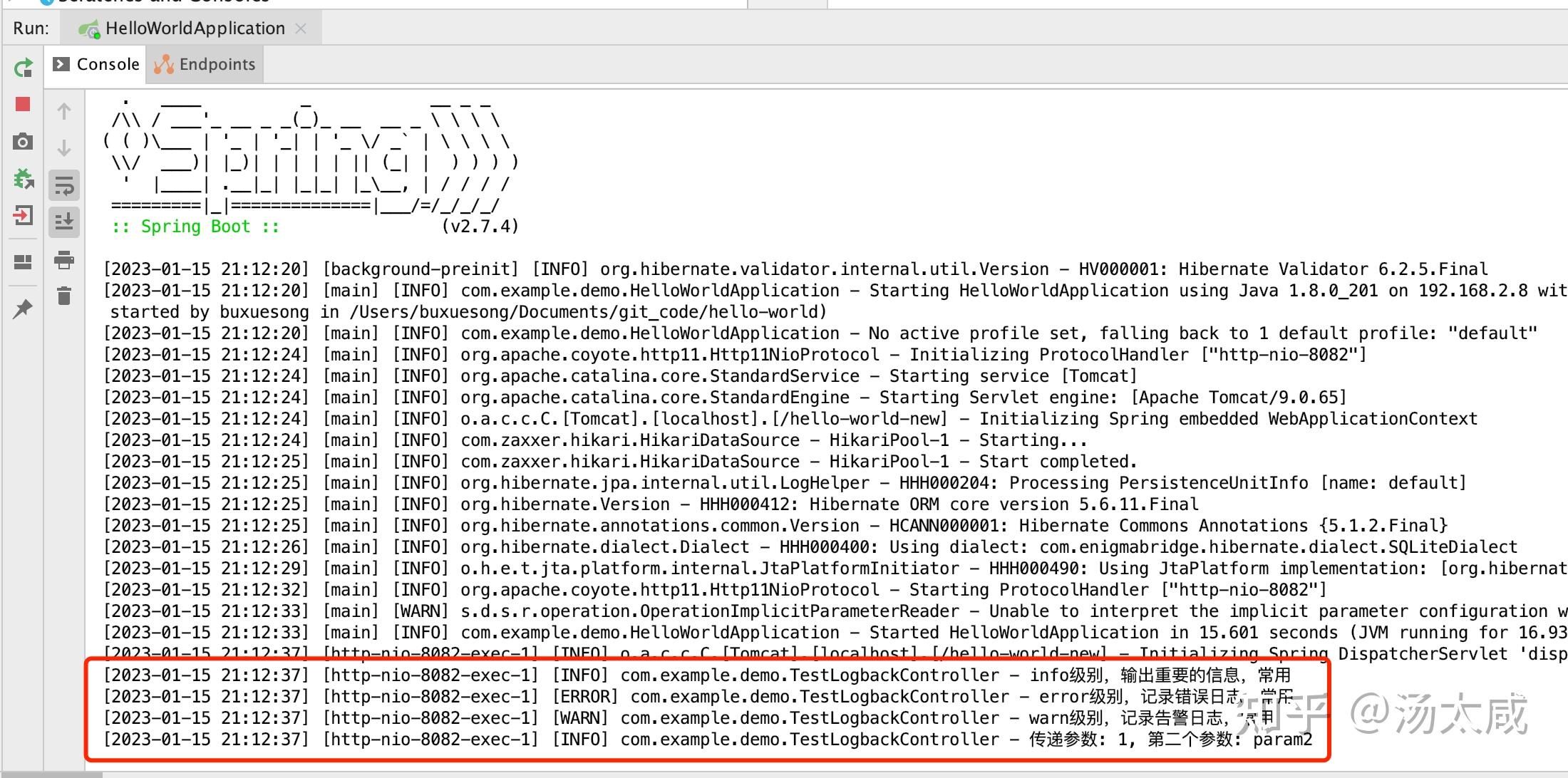 SpringBoot从入门到精通（十五）SpringBoot配置Logback日志输出格式 - 知乎