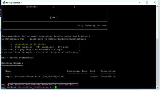 MS-2017-010（Eternalblue）EXP移植Metasploit攻击 - 知乎
