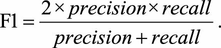 PR曲线和F1-score 评价指标相关 - 知乎