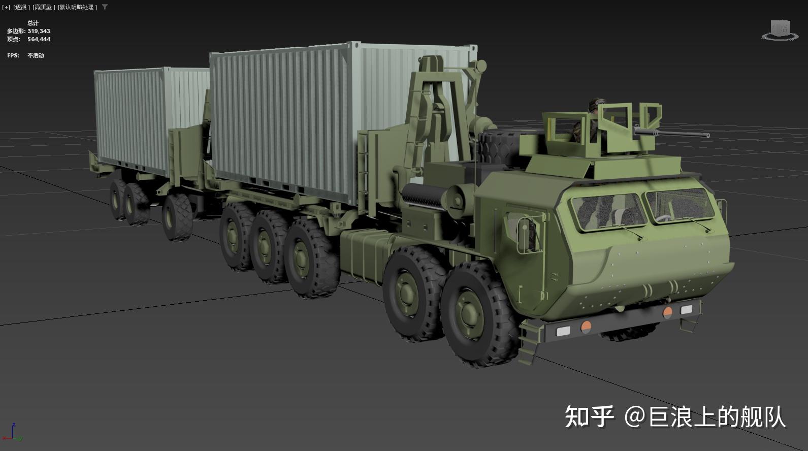 美国 海军陆战队10x10 LVSR 重型军用后勤车辆 - 知乎